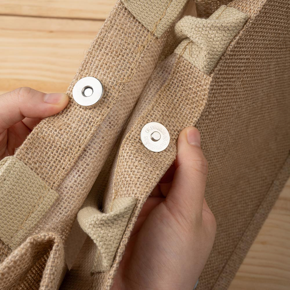 Personalized Cartoon Woman Coconut Tree Summer Vibes Jute Tote Bag with ...