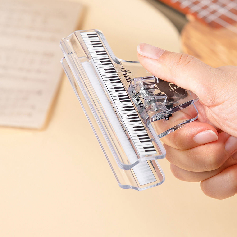Personalized Piano Music Notation Sheet Holder Music Clip Ruler Set of ...