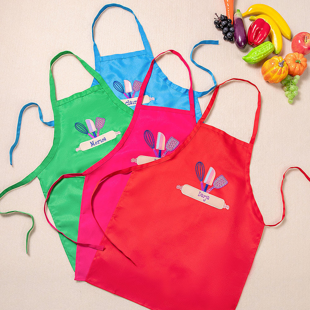 Personalized Kids Cooking Apron - CALLIE