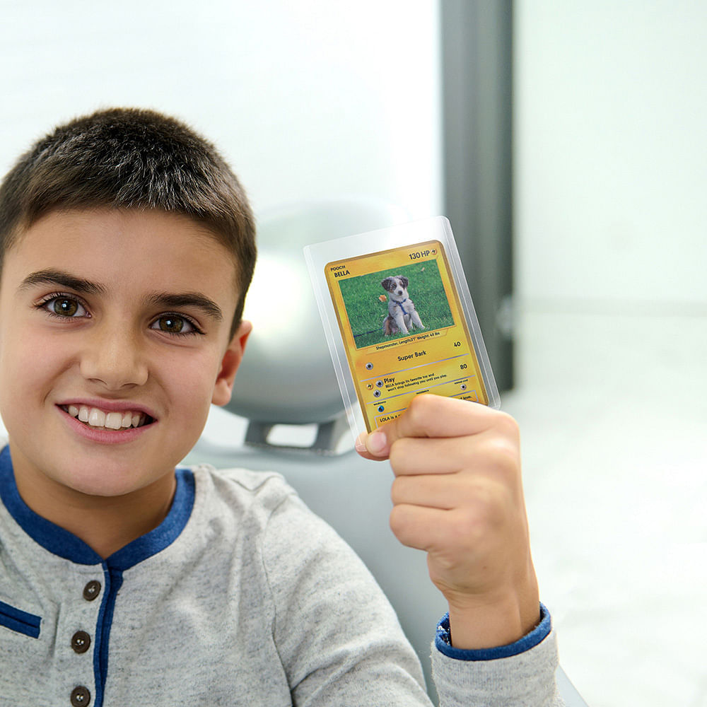 Personalized Funny Classic TCG Poke Card with Photo and Protective ...