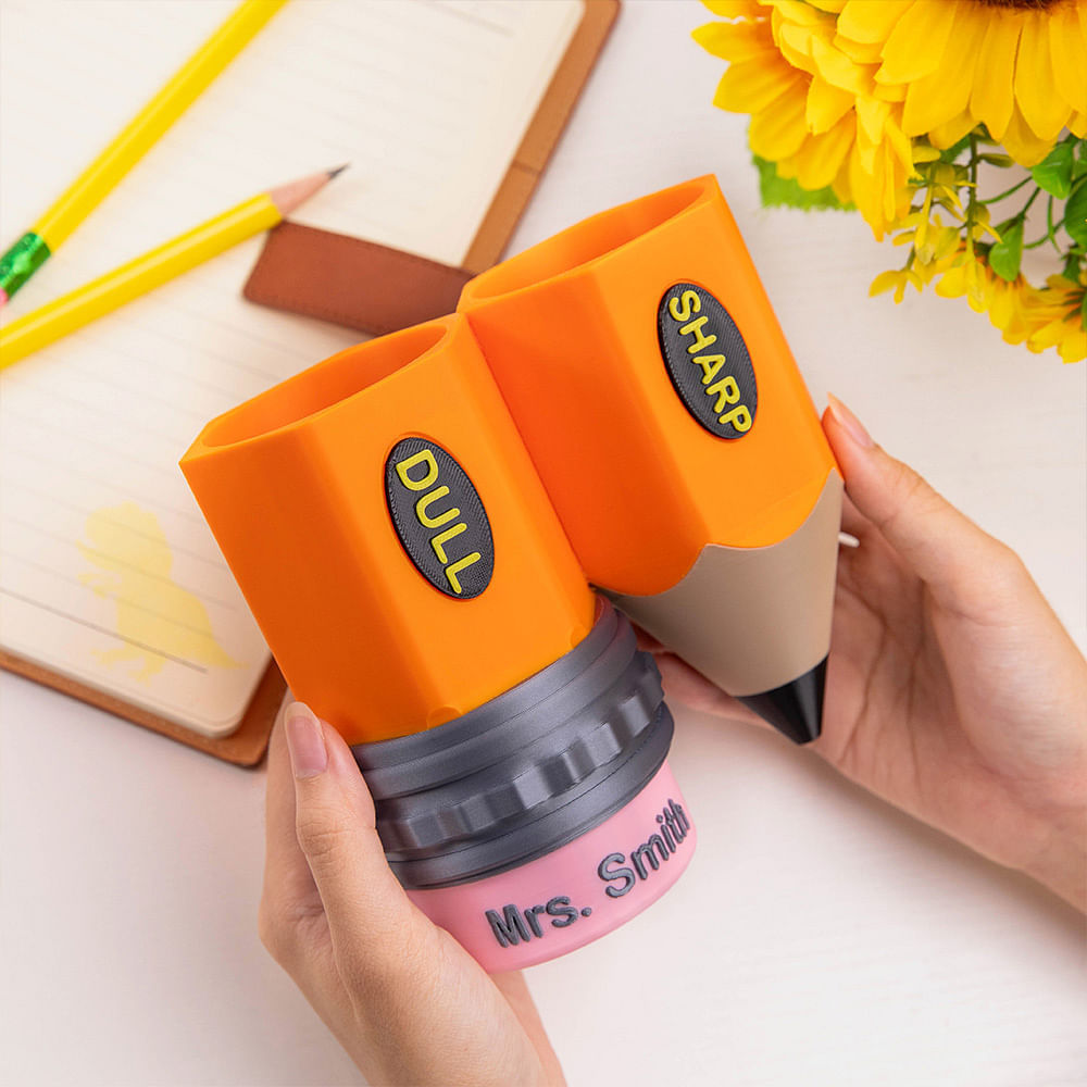 Personalized Pencil Design Pencil Dispenser Sharp and Dull Pencil ...