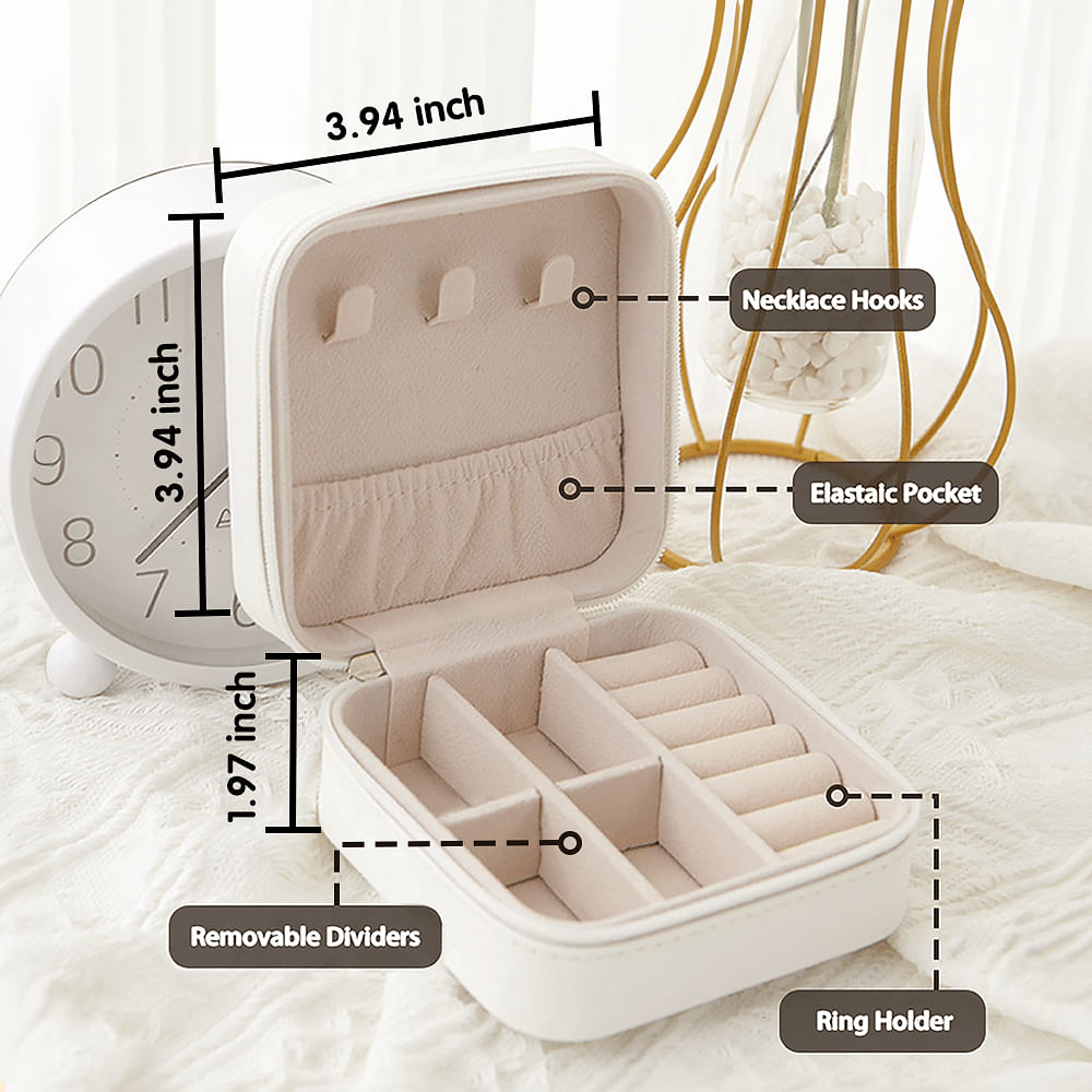 Personalized Jewelry Box with Travel Jewelry Case |Callie - CALLIE