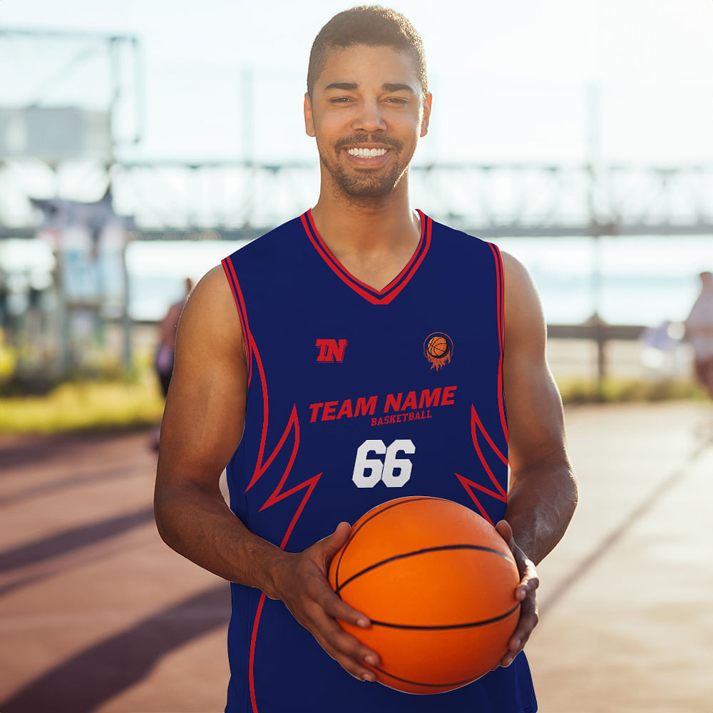 Personalized Multicolor Basketball Jersey with Number and Name Game Day ...