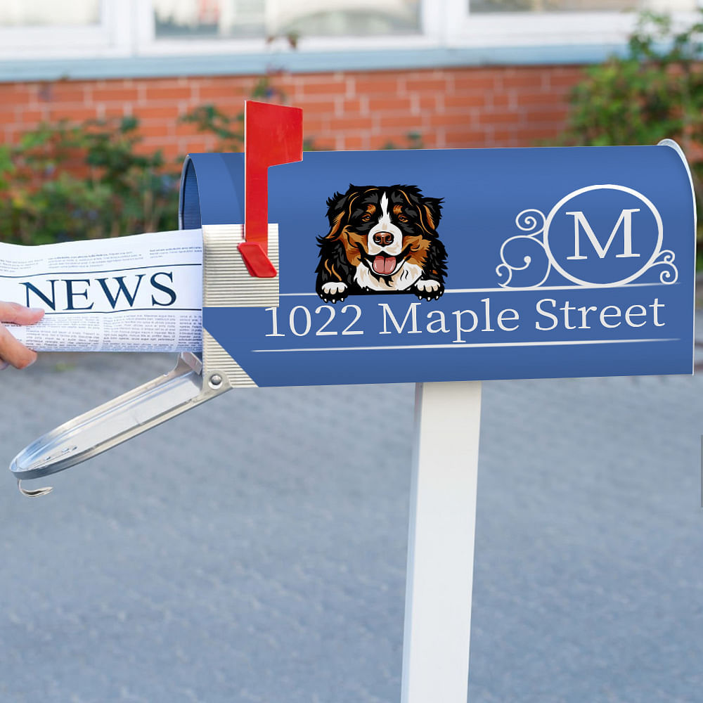 Personalized Magnetic Mailbox Cover with Magnetic Mailbox Cover |Callie ...