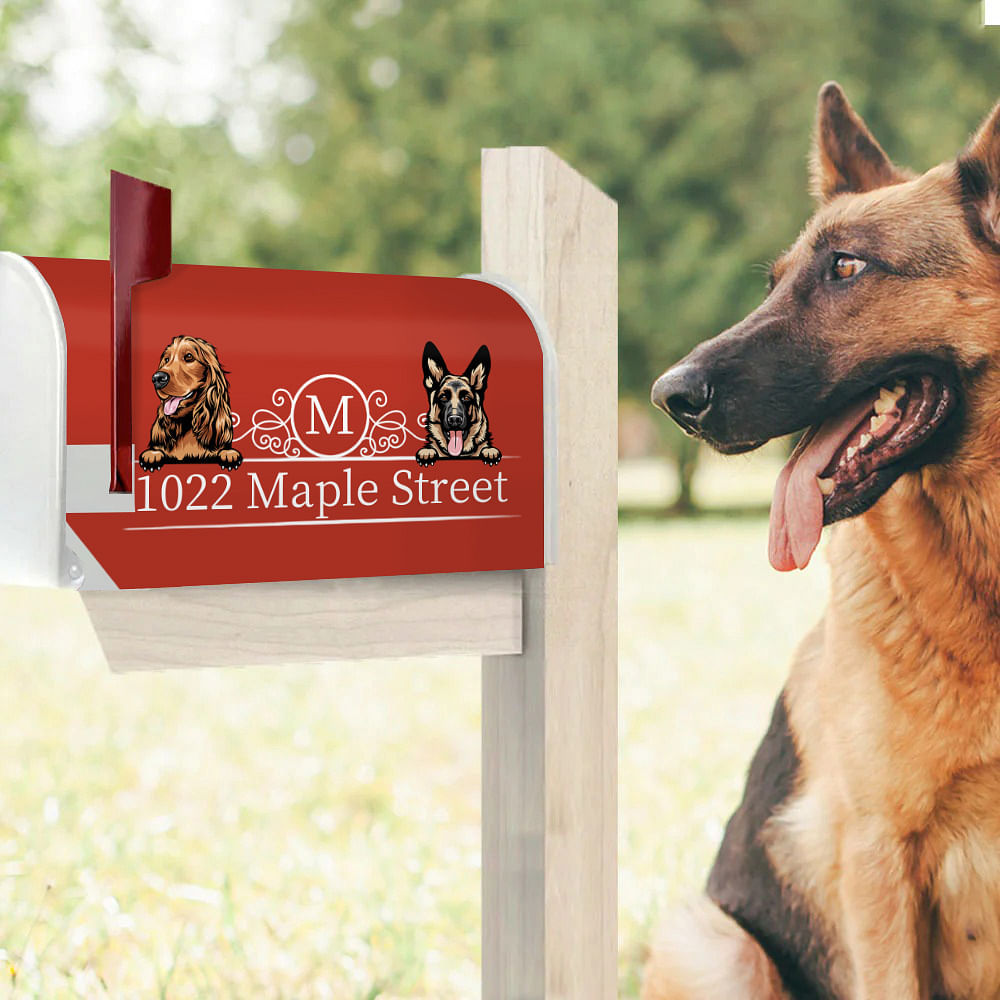 Personalized Magnetic Mailbox Cover with Magnetic Mailbox Cover |Callie ...