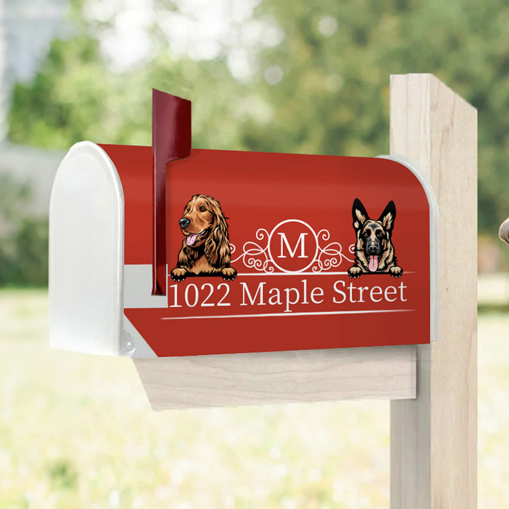 Personalized Magnetic Mailbox Cover with Magnetic Mailbox Cover |Callie ...