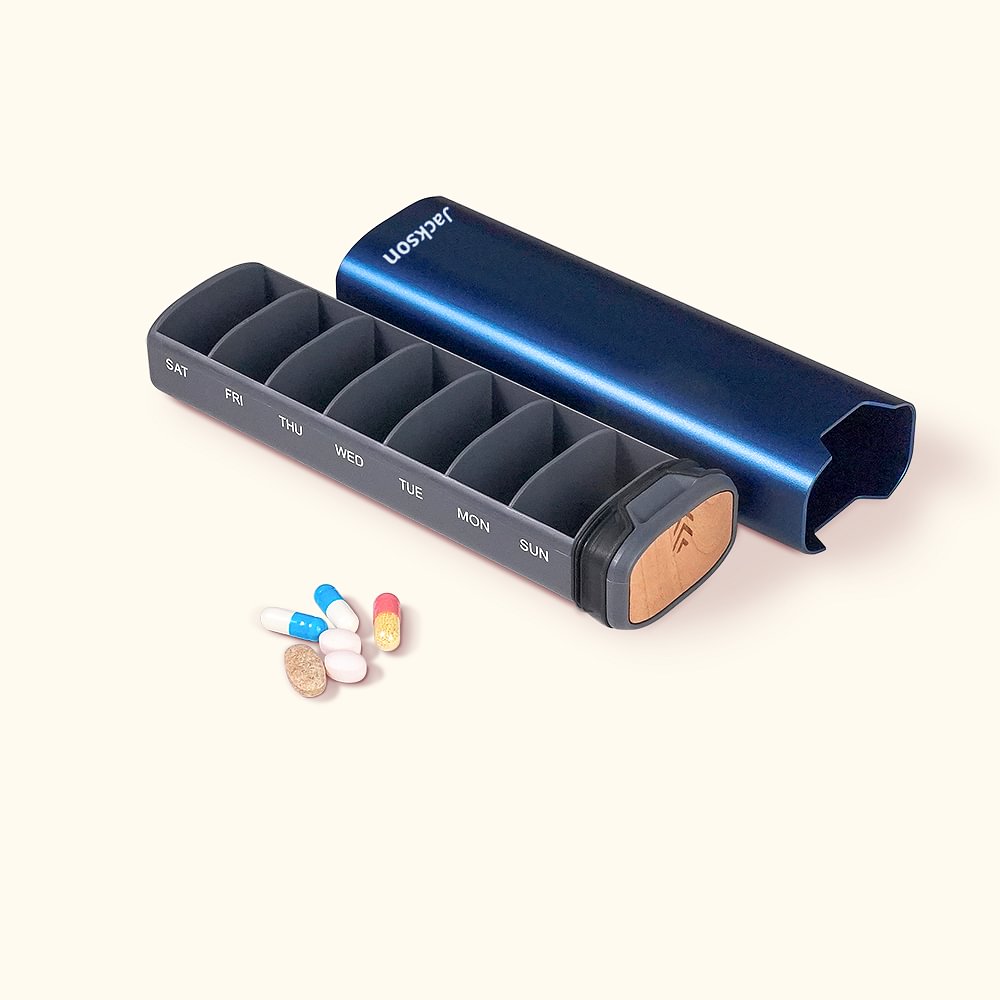 Personalized 7-Day Weekly Pill Organizer Box with Engraved Name Travel ...