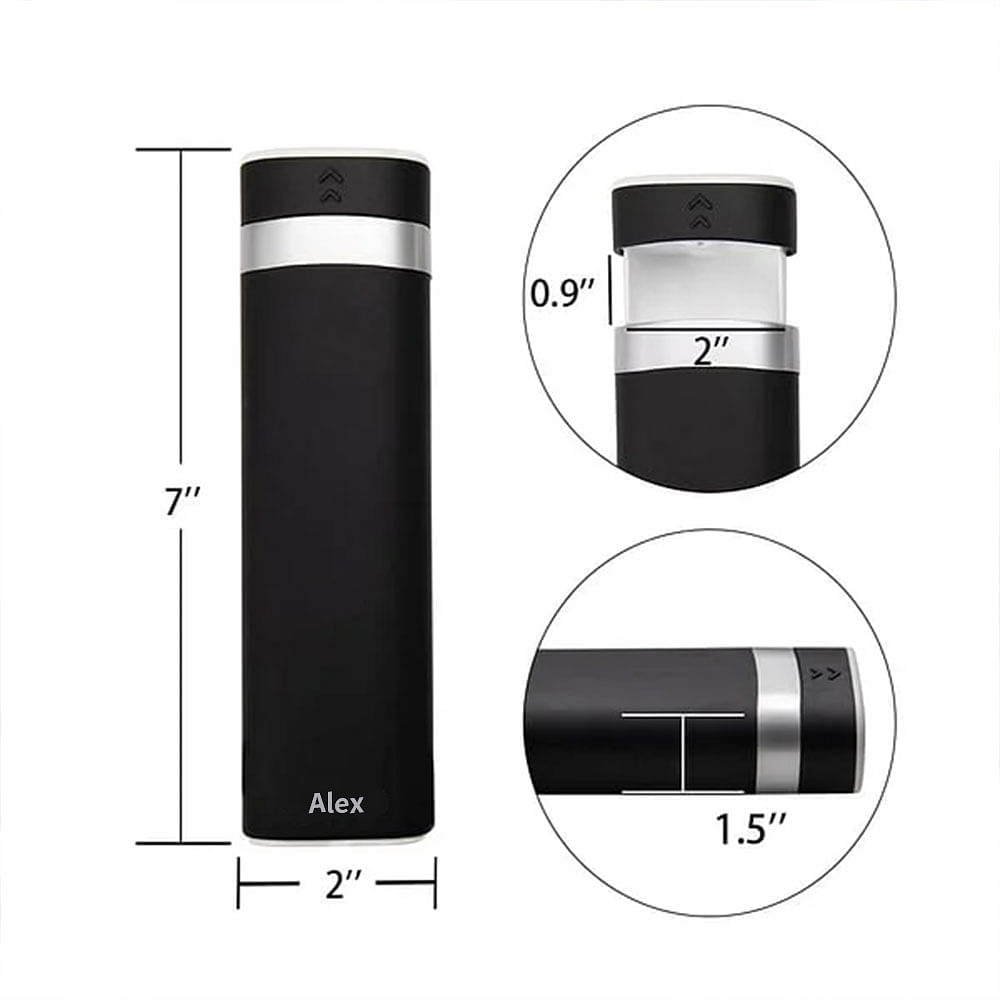 Personalized Name Weekly Pill Organizer 7-Day Food Grade Pill Box Large ...