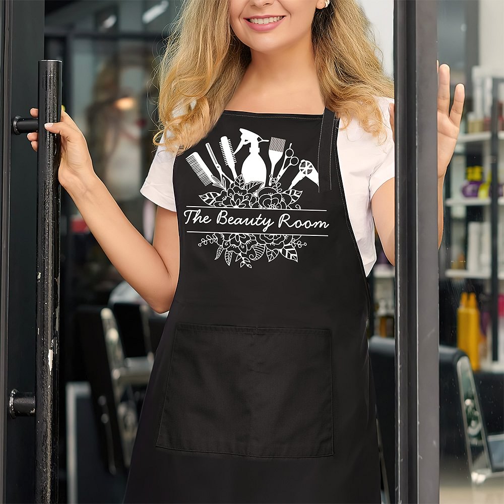 Personalized Multicolor Durable Waterproof Barber Element Apron with ...