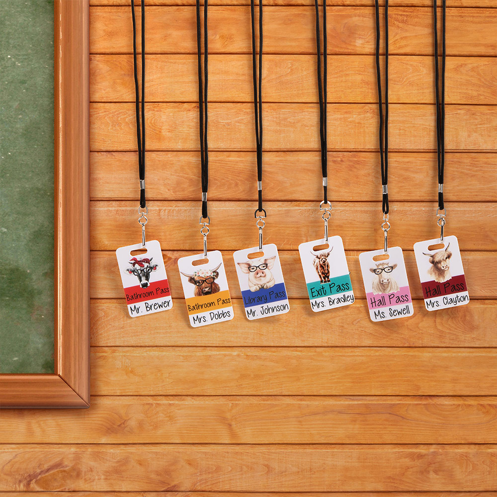 Personalized Cartoon Animal Element Double Sided Durable School Hall ...