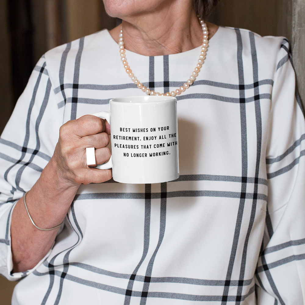 Personalized Officially Retired 11oz Ceramic Coffee Mug with Name and ...