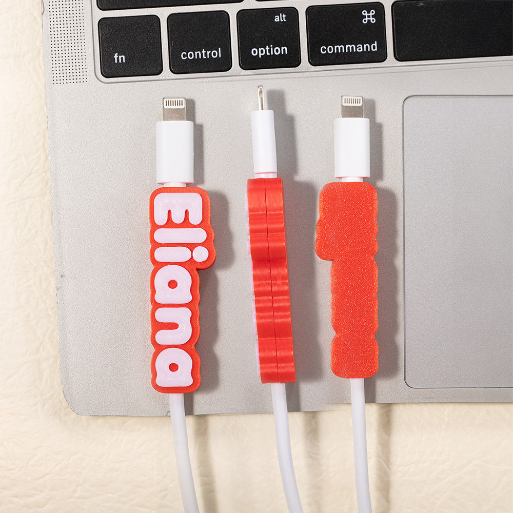 Personalized 3D Print Name USB Cable 1.5 Meter for iPhone Micro USB ...