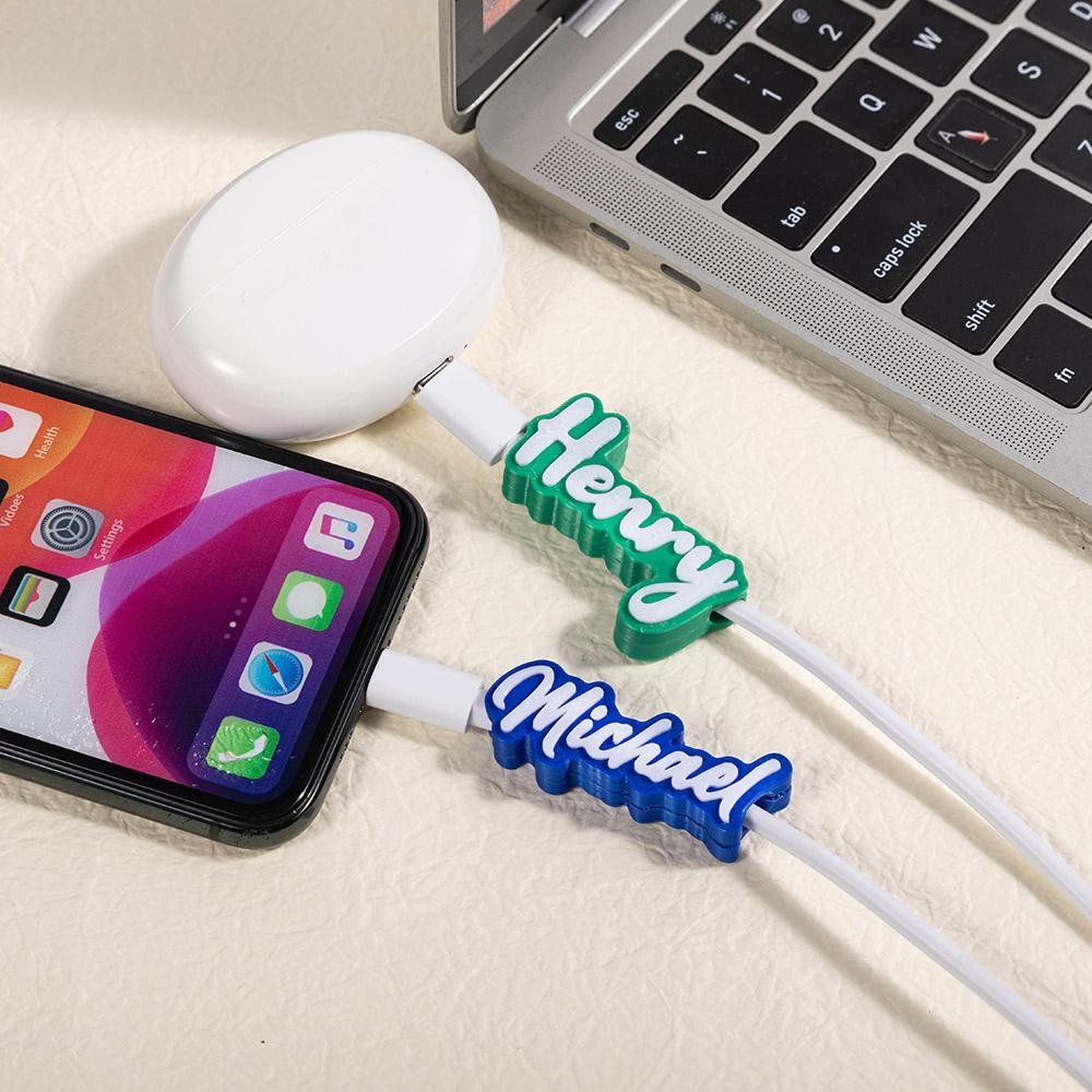 Personalized 3D Print Name USB Cable 1.5 Meter for iPhone Micro USB ...