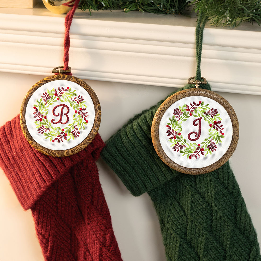 Personalized Retro Handmade Alphabet Counted Cross Stitch Pattern ...