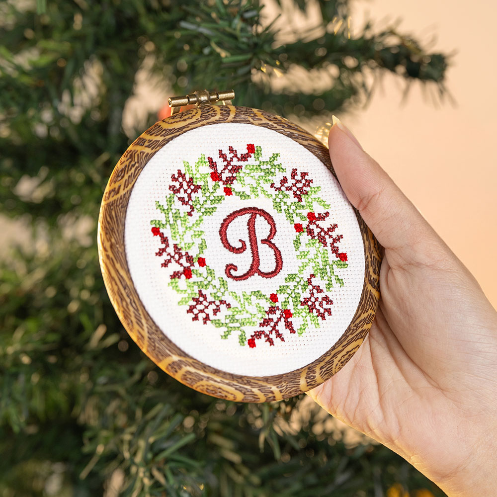 Personalized Retro Handmade Alphabet Counted Cross Stitch Pattern ...