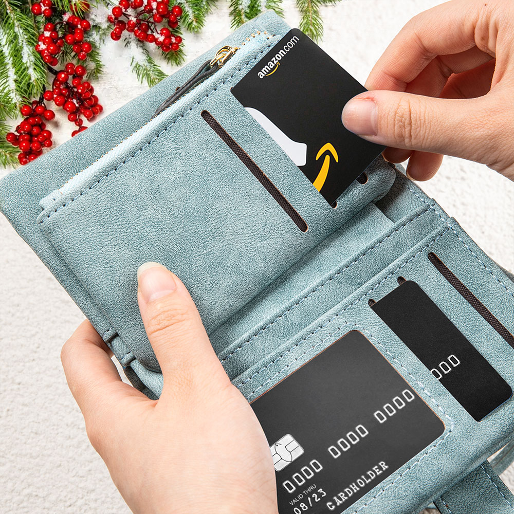 Personalized Cartoon Grumpy Animals Leather Tri-Fold Name Wallet with ...