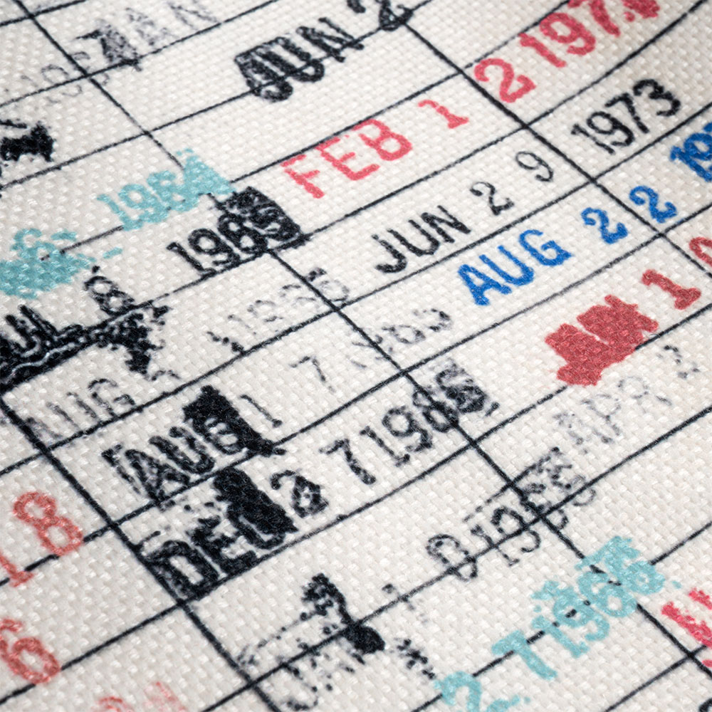 Personalized Retro Date Due Card Book Cover with Front Pocket and Name ...