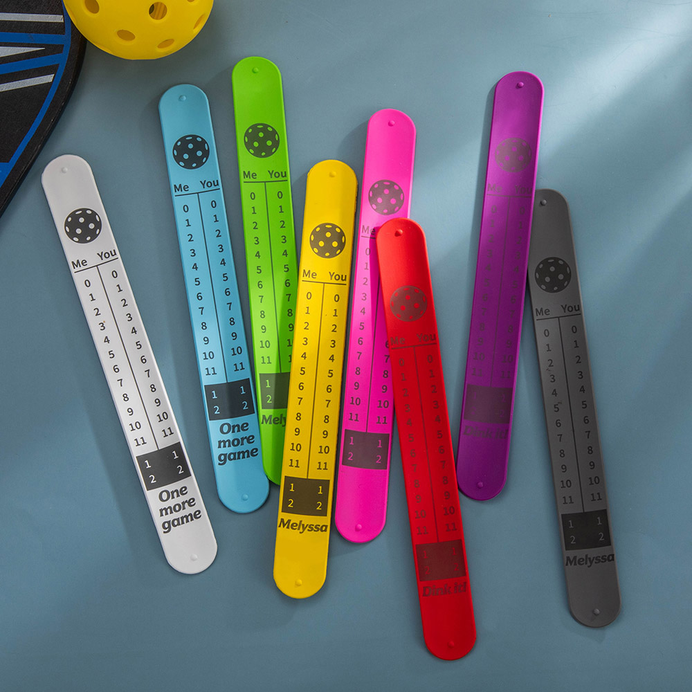 Personalized Pickleball Scorekeeper Wristband with 3 Magnets Portable ...