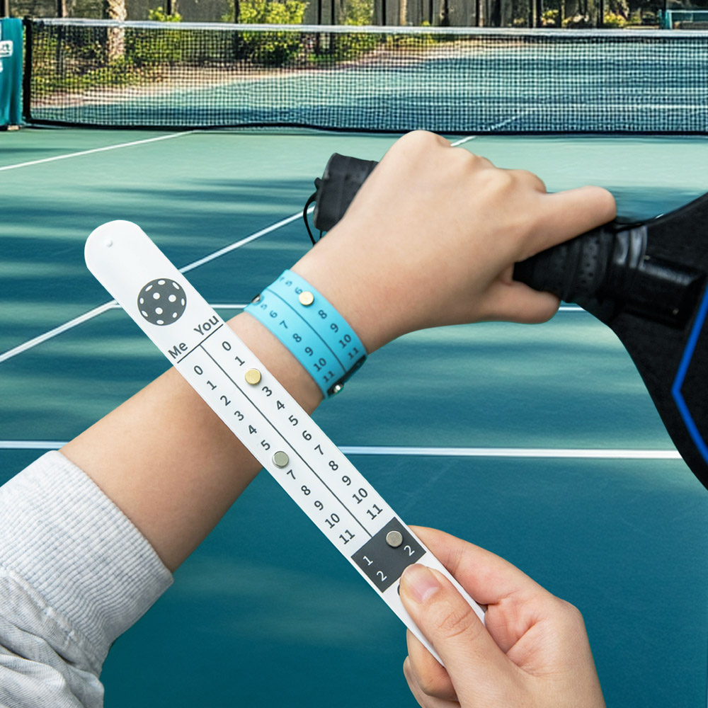 Personalized Pickleball Scorekeeper Wristband with 3 Magnets Portable ...