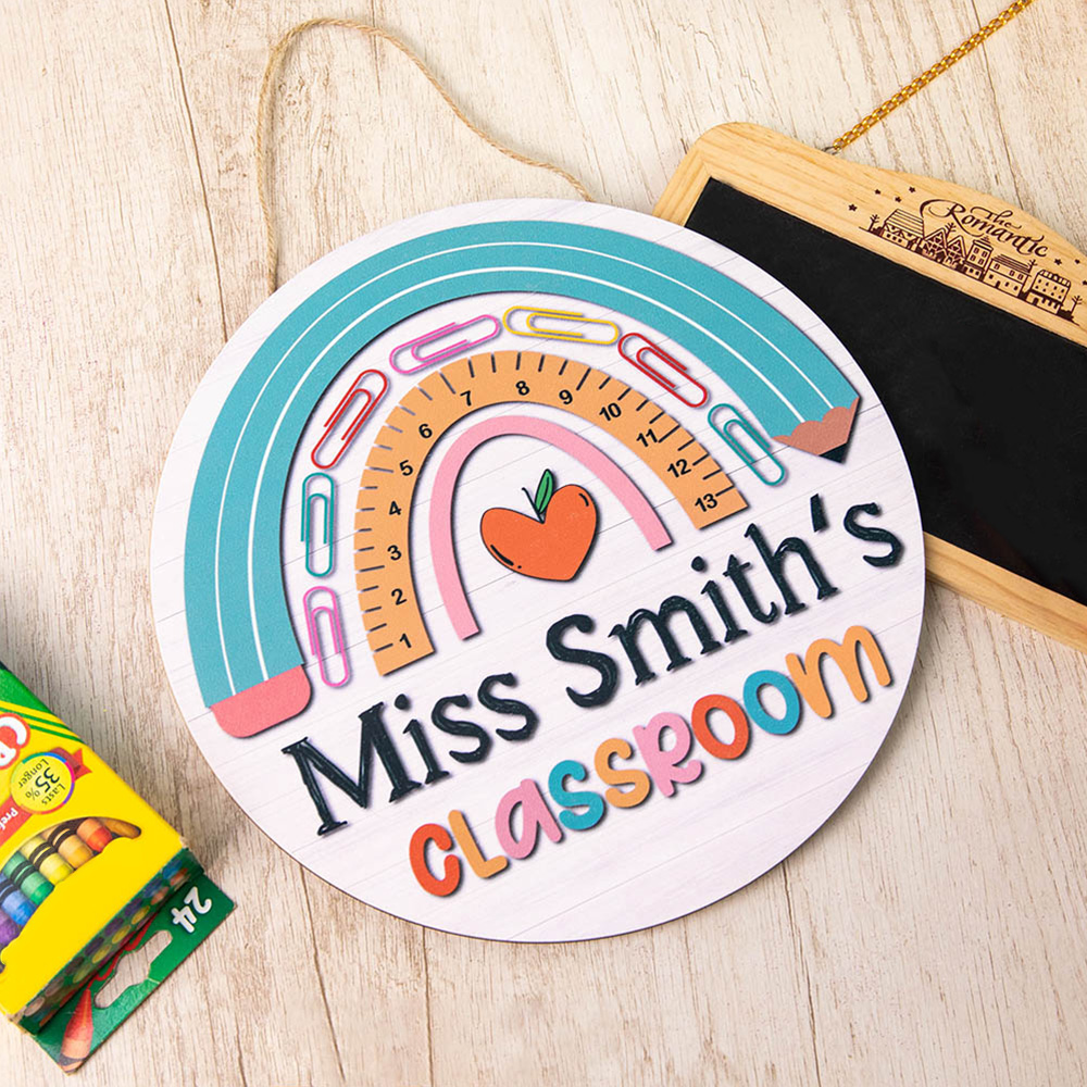 Personalized Classroom Door Hanger Teachers Appreciation Gifts - CALLIE