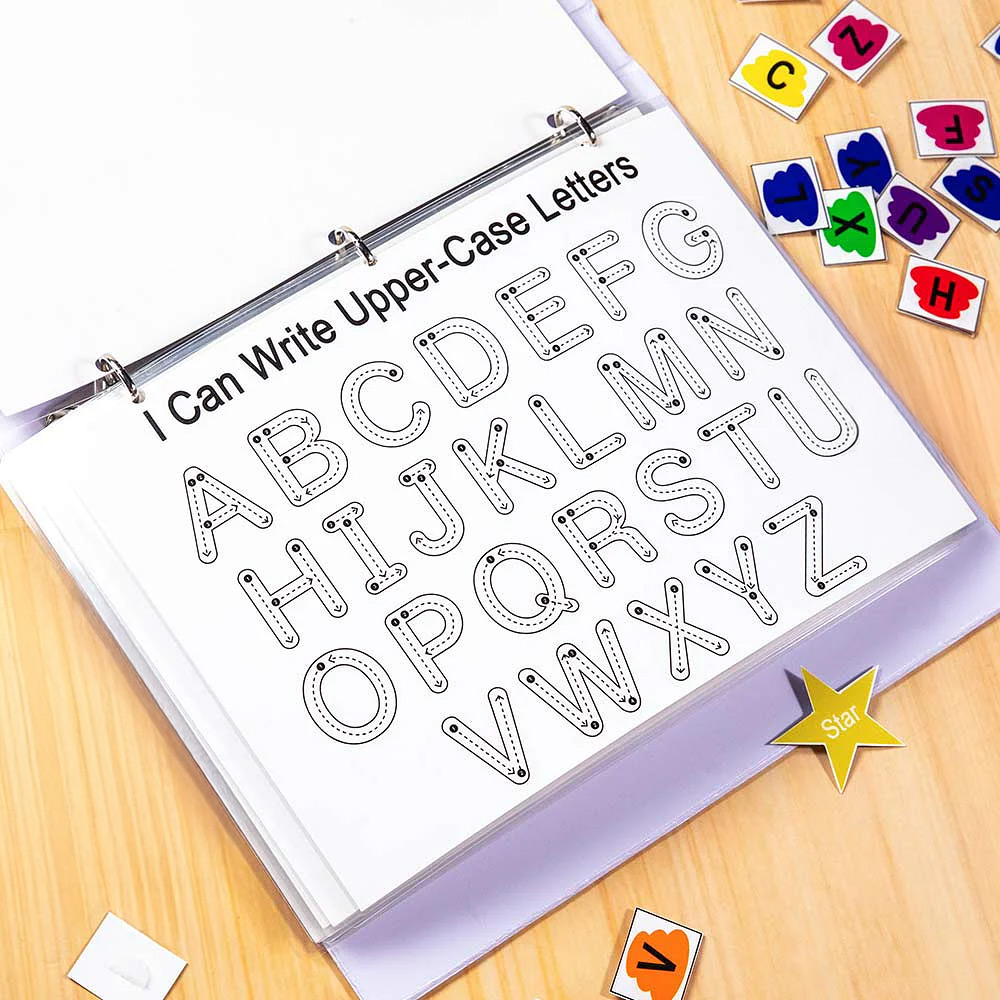 Personalized Preschool Learning Binder Educational Toys for Kids - CALLIE