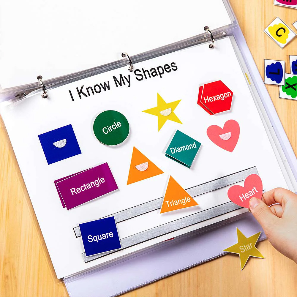 Personalized Preschool Learning Binder Educational Toys for Kids - CALLIE