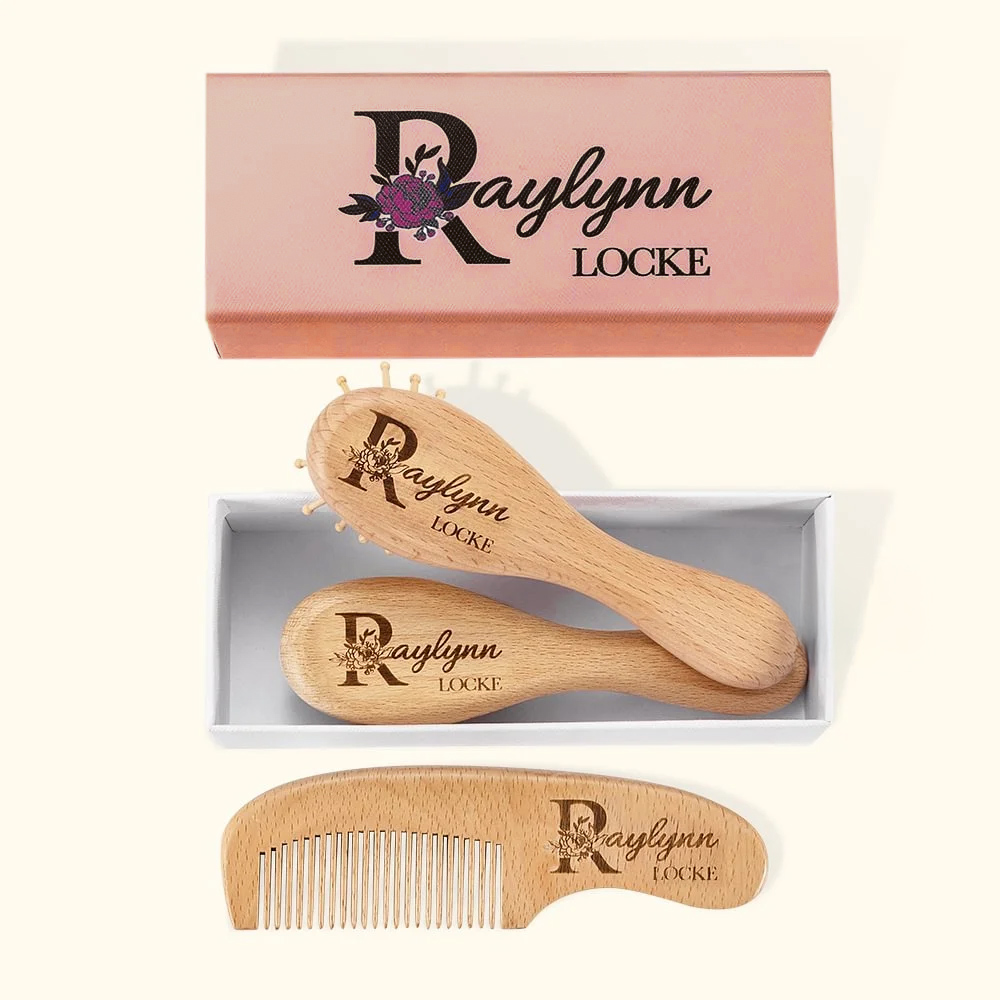 Baby Shower Gift, Personalized New Born Baby Gift Set with Custom Name ...