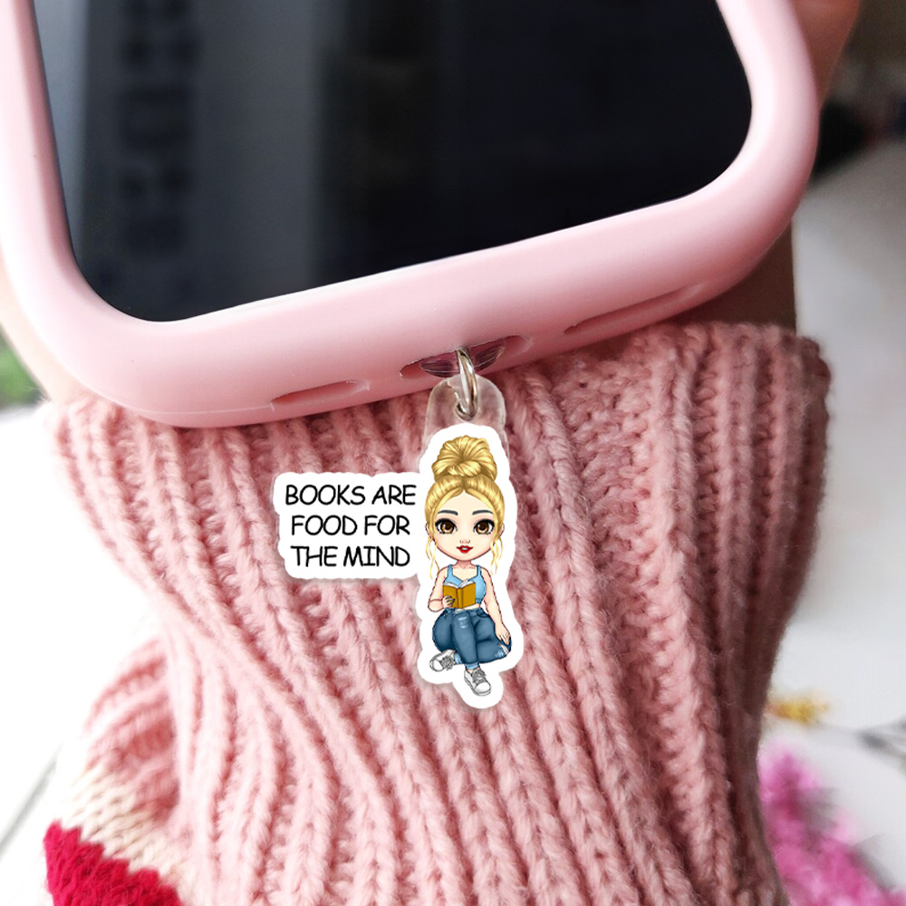 Accessoire d'Interface Téléphone Personnalisé avec Personnage de Dessin ...