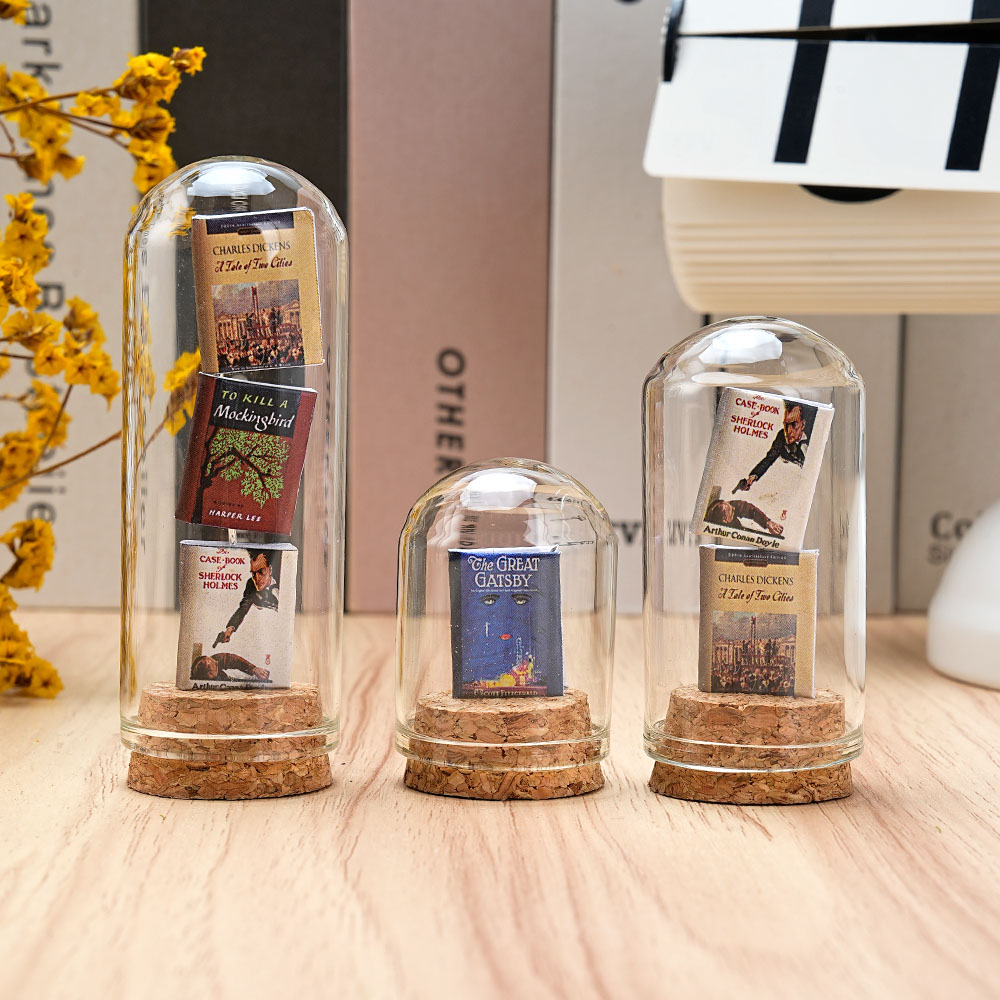 Personalised Book Cover Mini Book Display Reading Birthday Gift for ...