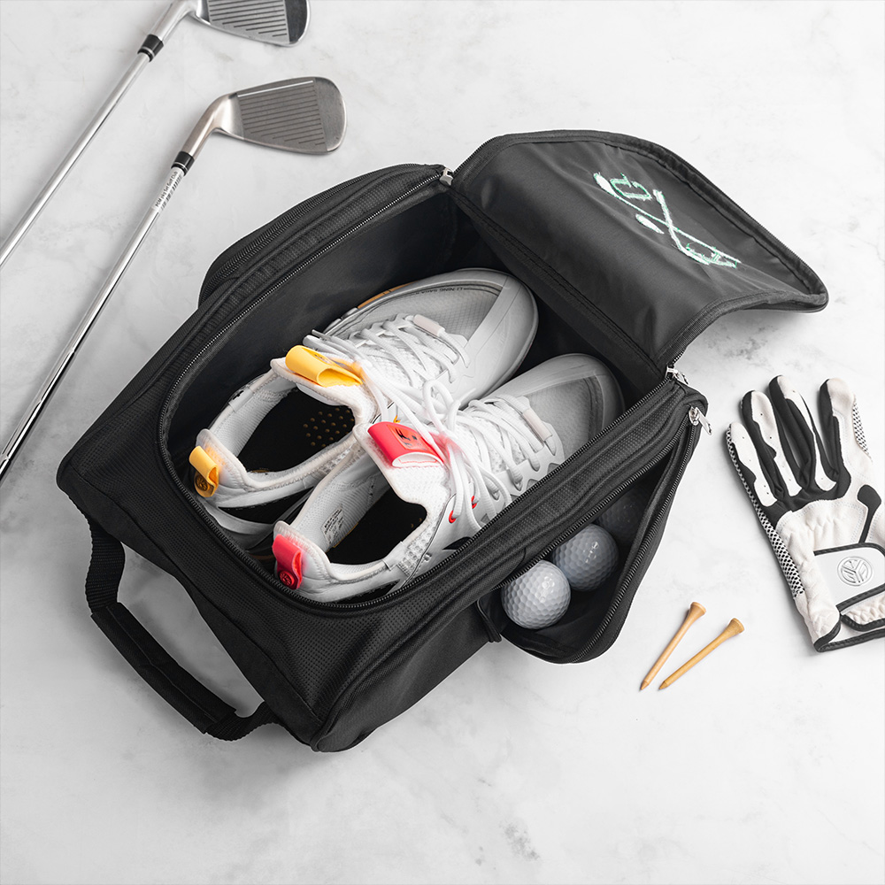 Personalised Embroidered Monogrammed Golf Shoes Bag with Text Multi ...