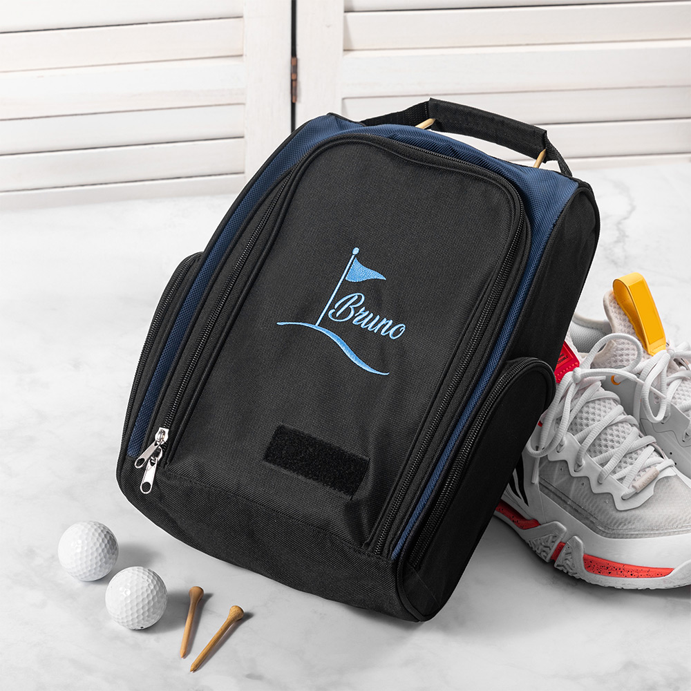Personalized Embroidered Monogrammed Golf Shoes Bag with Text Multi ...