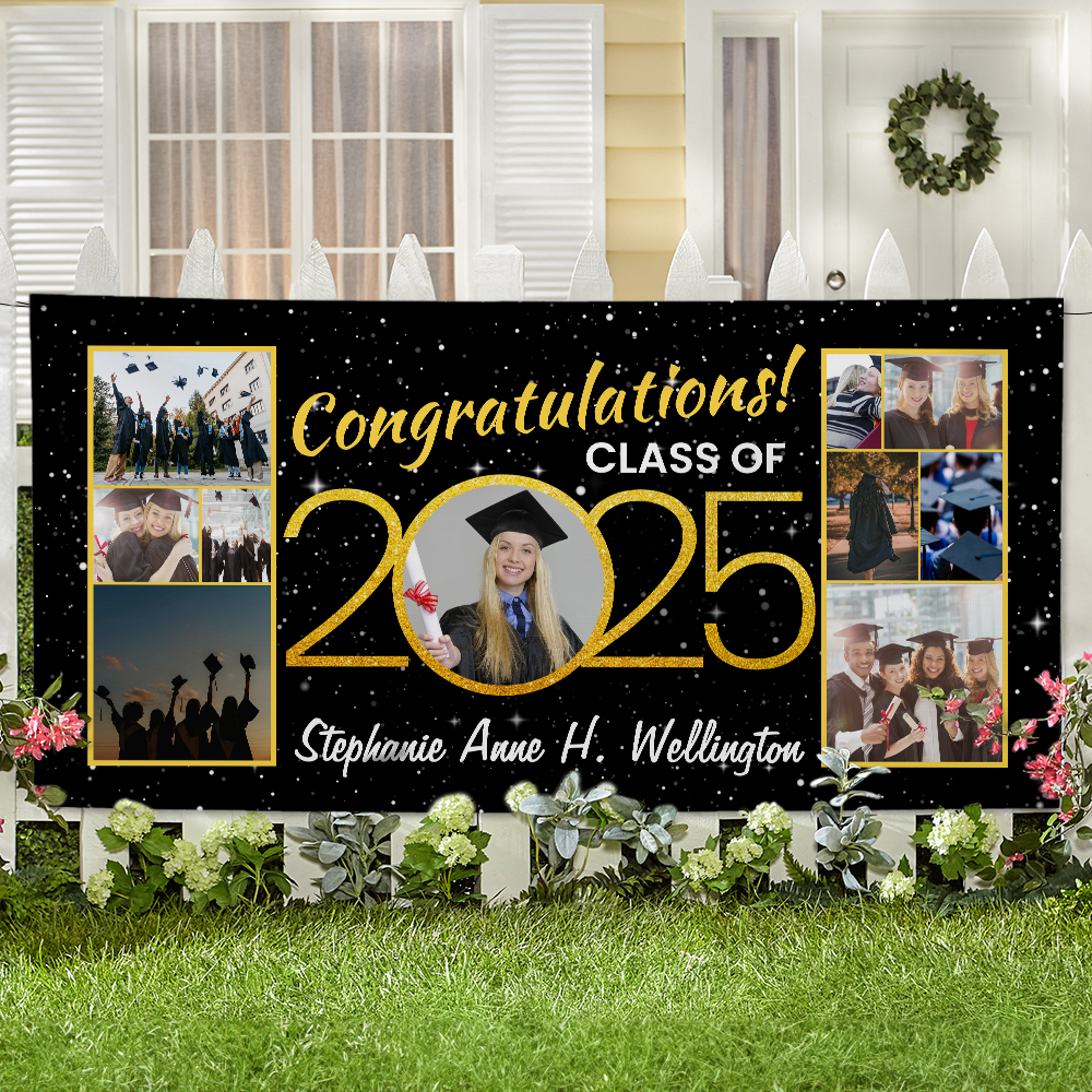 Personalized Congratulations Class of 2025 Graduate Photo Collages ...