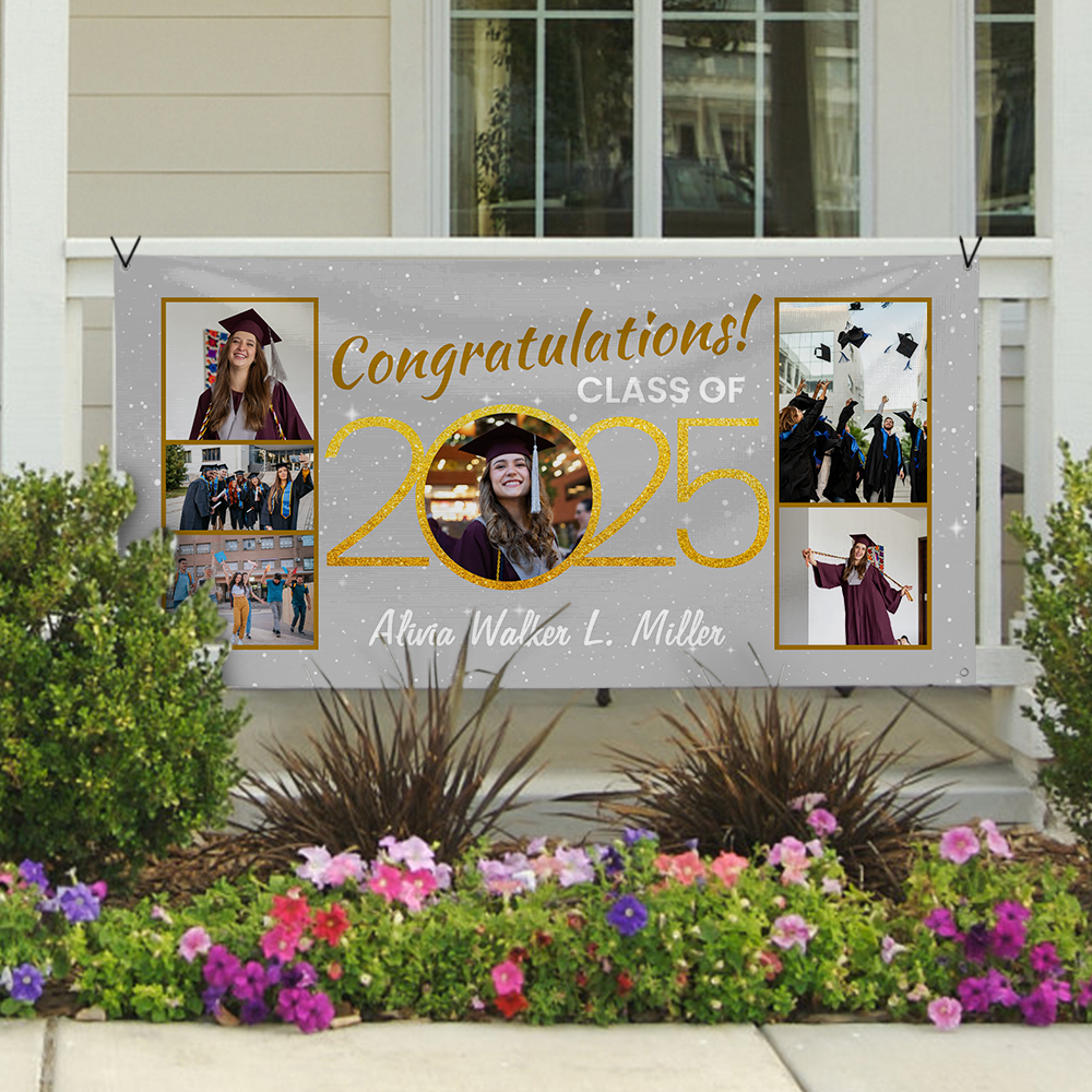Personalized Congratulations Class of 2025 Graduate Photo Collages ...