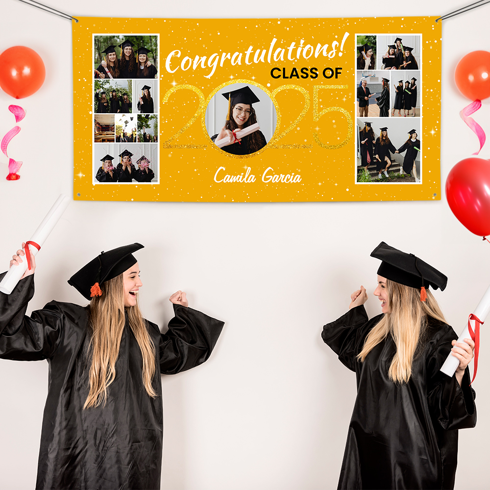 Personalized Congratulations Class of 2025 Graduate Photo Collages ...