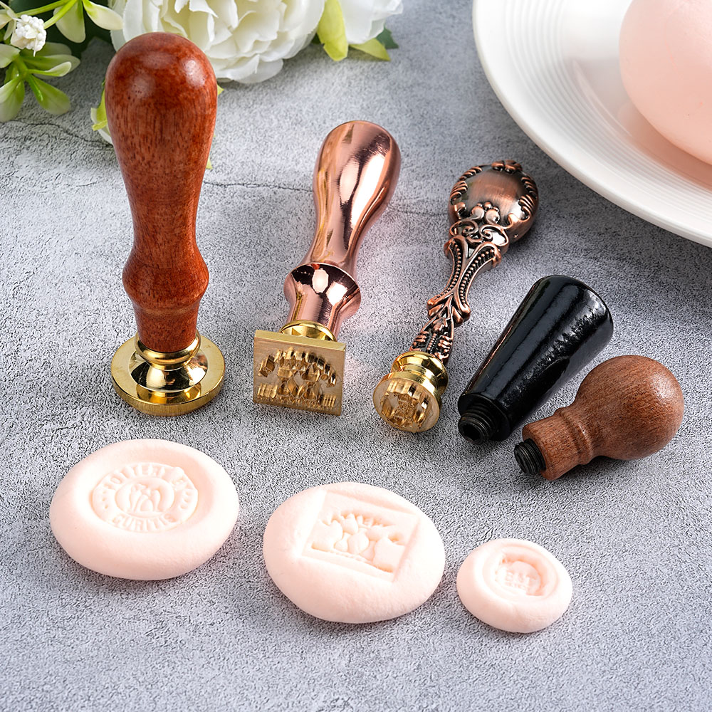 Personalized Ceramic Signature Brass Clay Pottery Stamp with Name and ...
