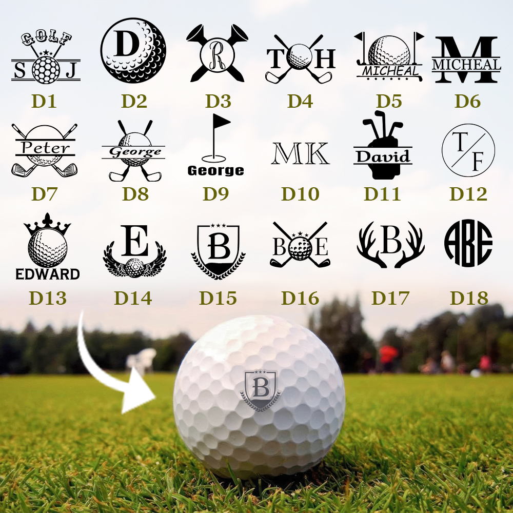 Make It Your Hole in One - Monogrammed Initial Name - Personalized Golf ...