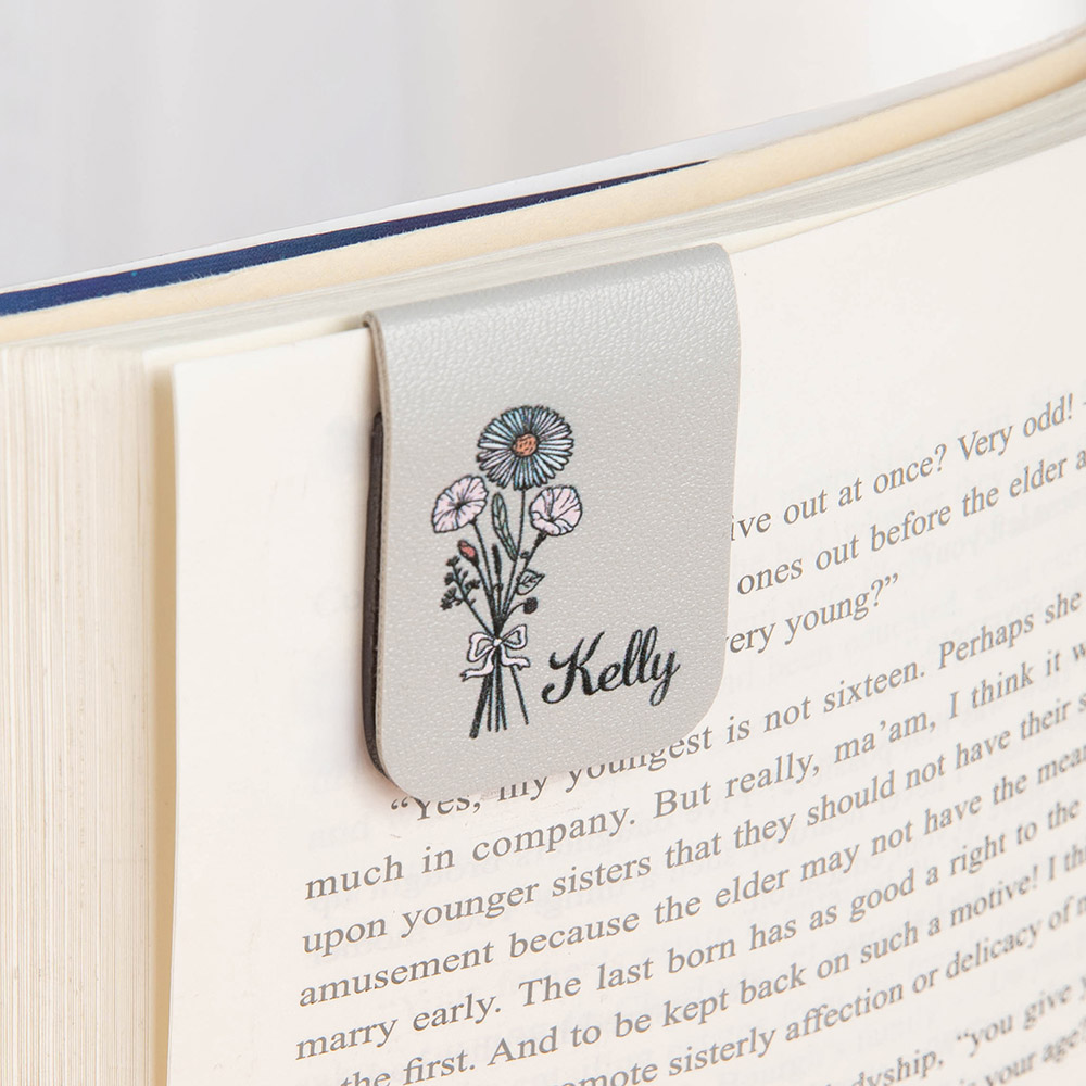 Your Personal Blossom, Your Reading Charm - Personalized Name Magnetic ...