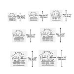 Personalized Realtor Branding Real Estate Marketing Car Window Decal ...