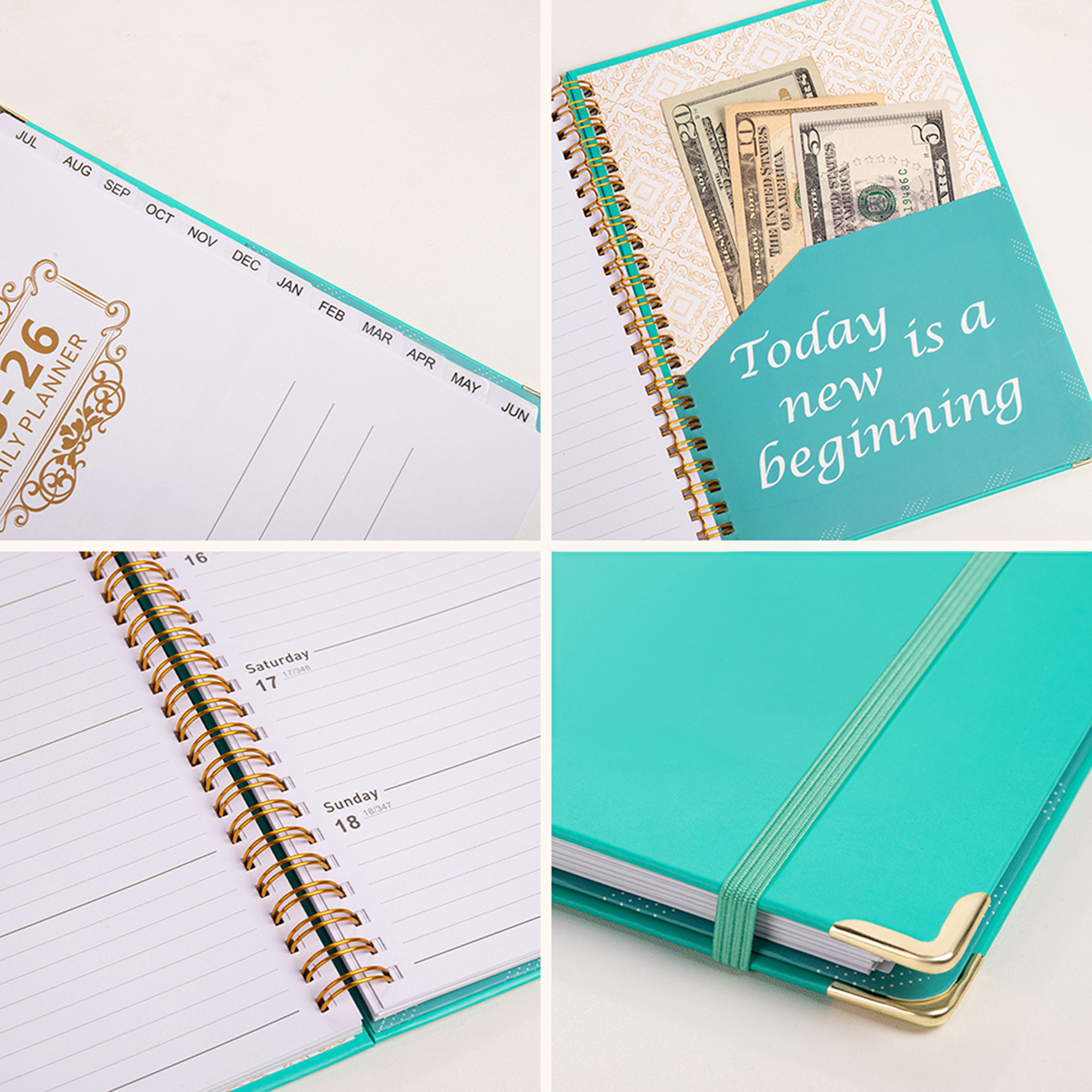Personalized Travel Map 2026 Planner A5 Calendar Planner Notebook with ...