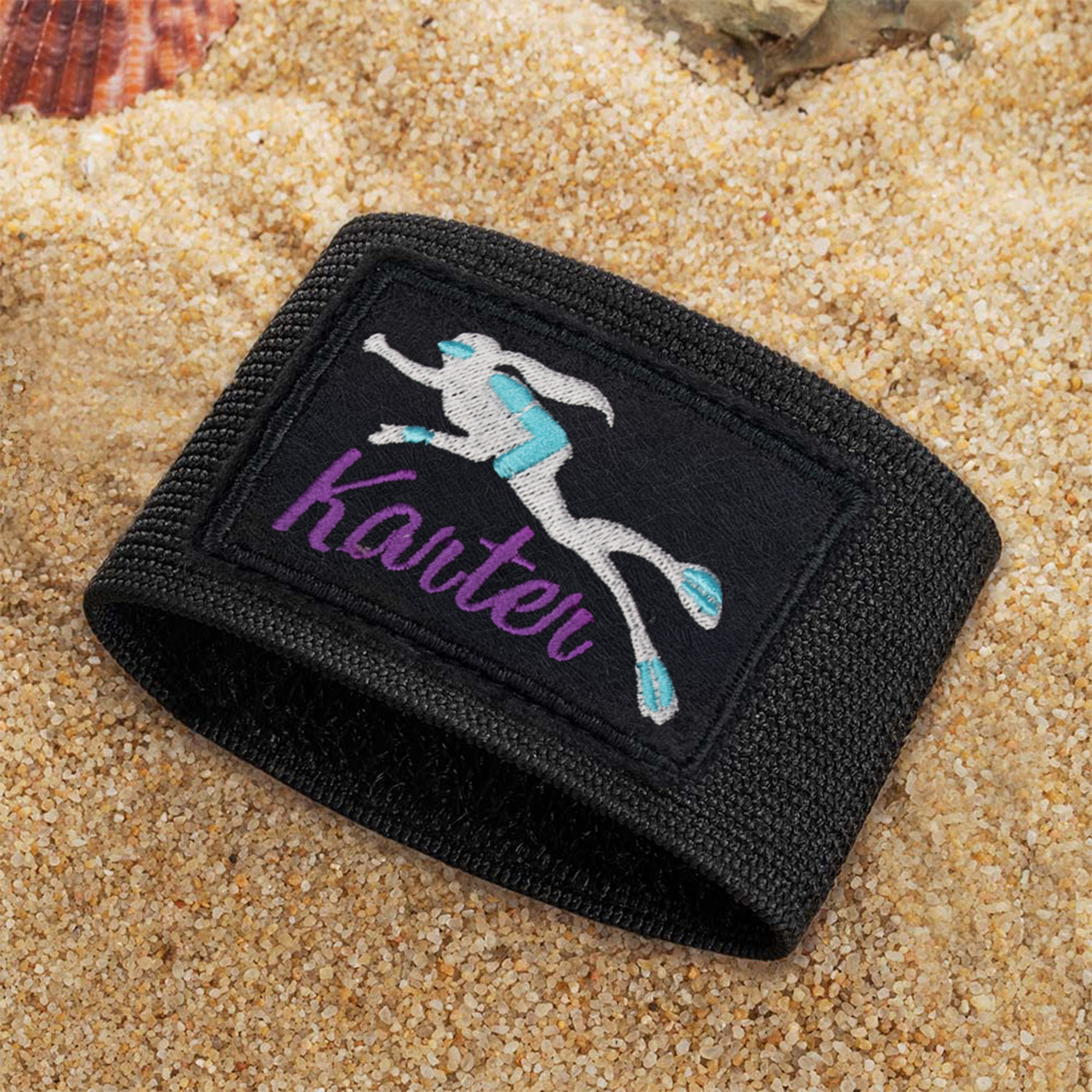 Personalized Multicolor Embroidered Scuba Diver Pattern BCD ...