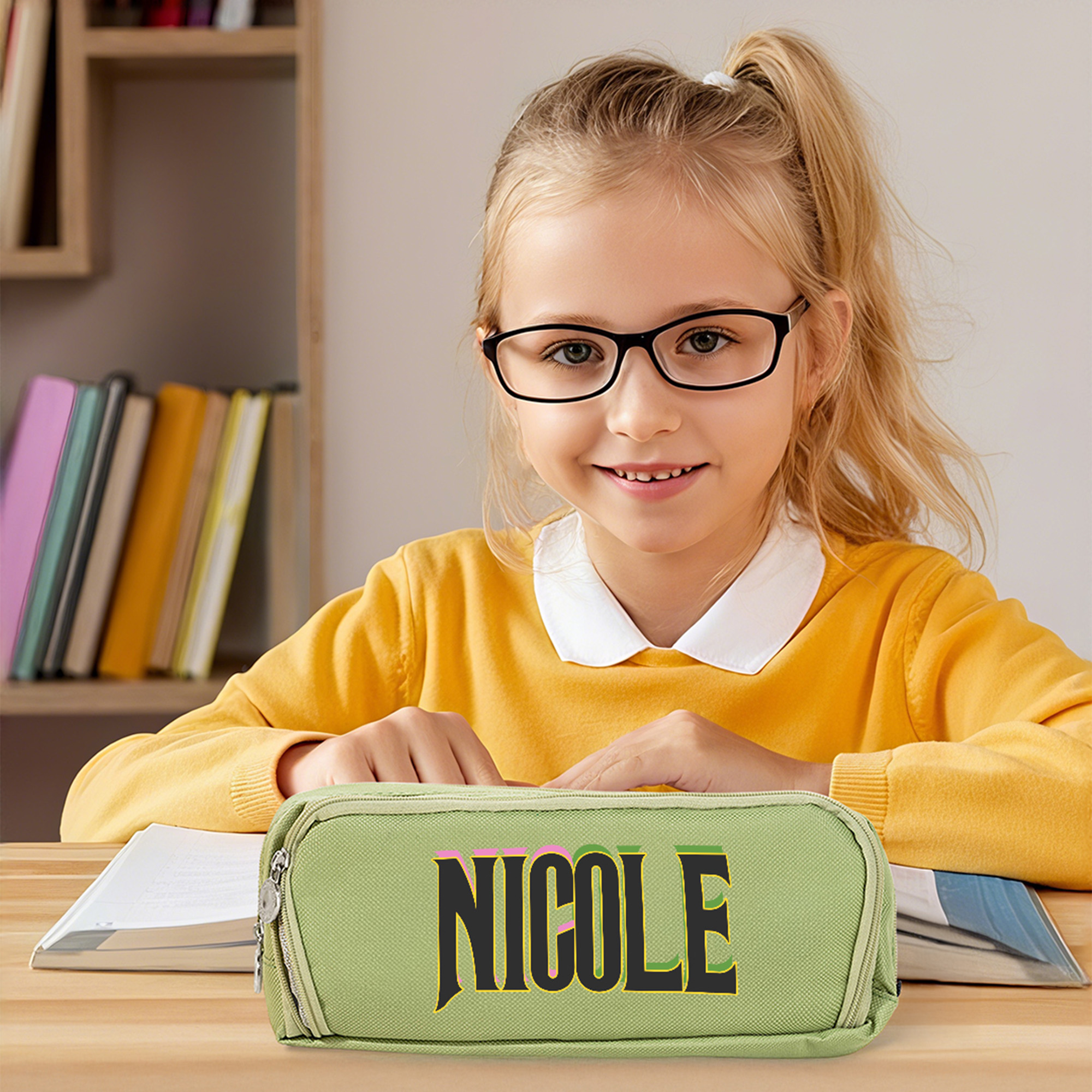 Personalised Wicked-Inspired Pencil Case with Name School Supplies Back ...