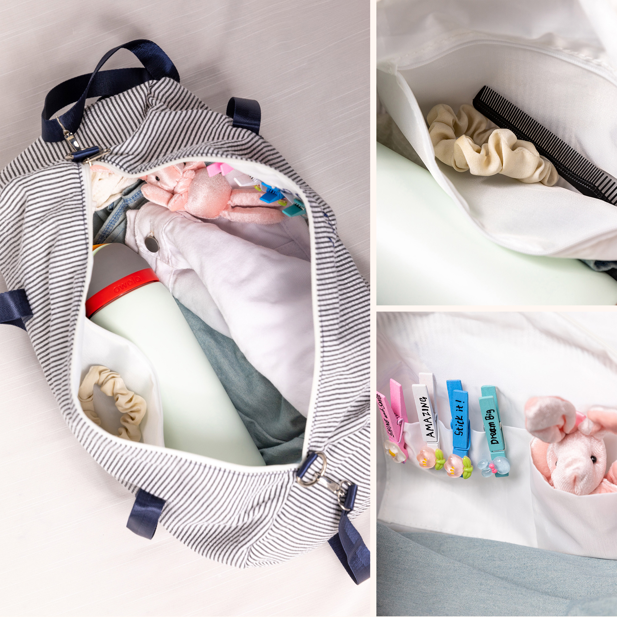 Personalized Cartoon Character Large Canvas Duffle Bag with Name Travel ...