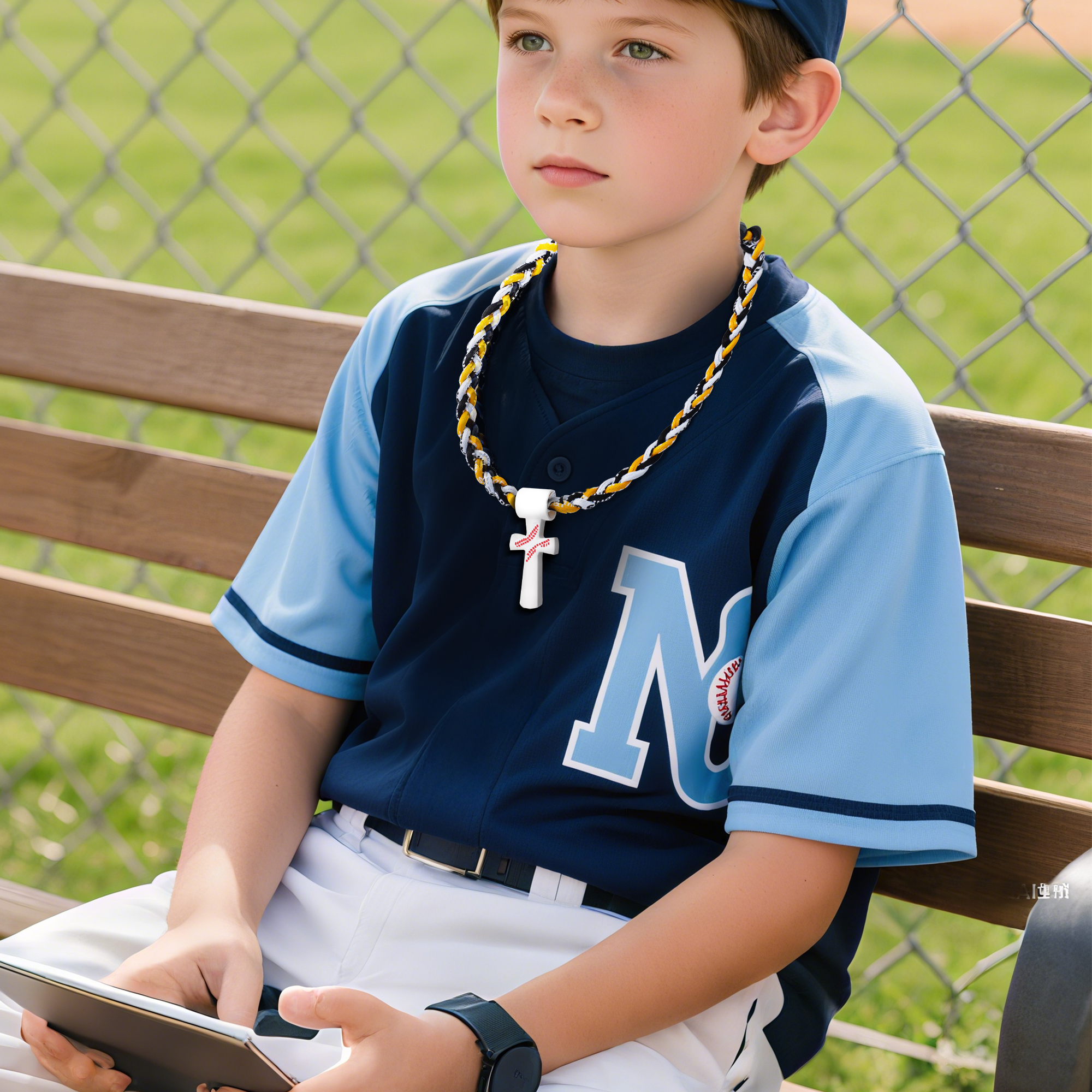 Gepersonaliseerde Baseball Softball Cross Tornado 3-Rope gevlochten ...