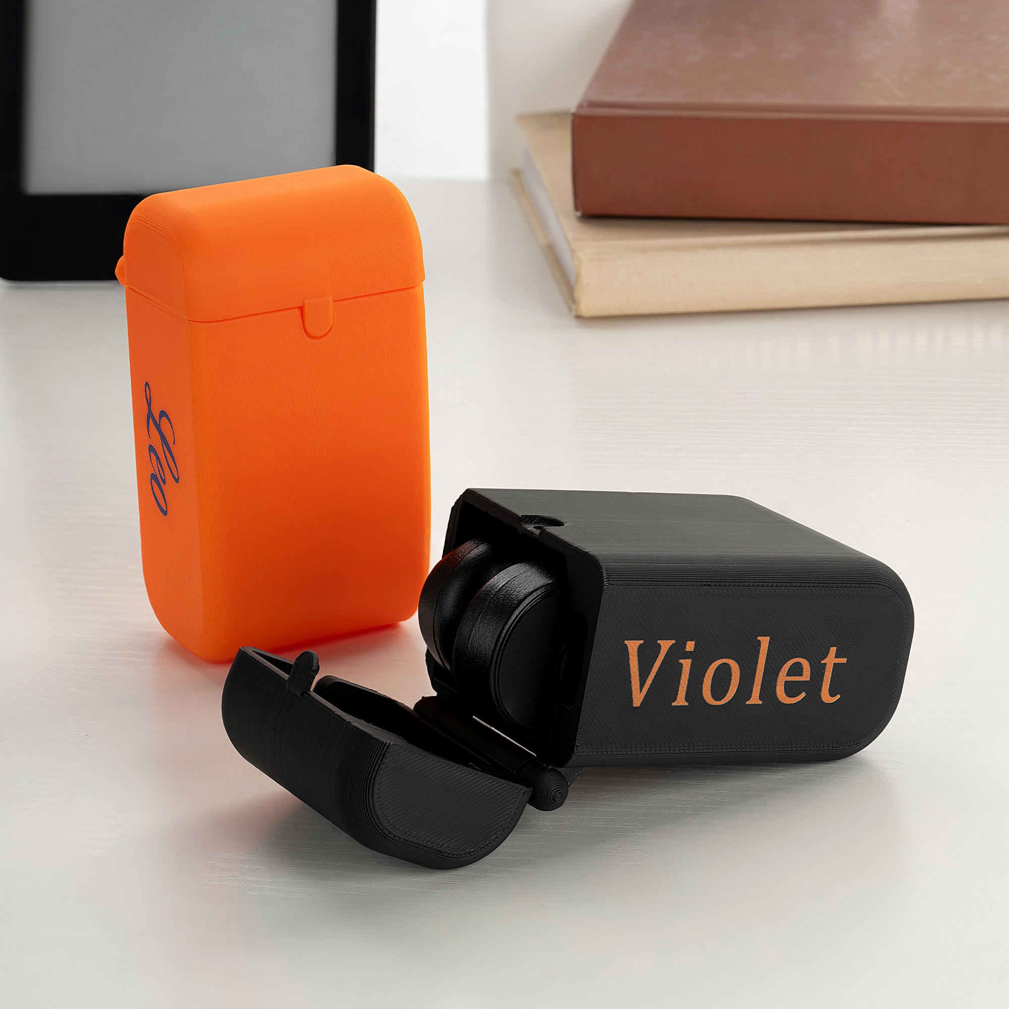 Personalised Multicolor Portable Ereader Page Turner Case with Name ...