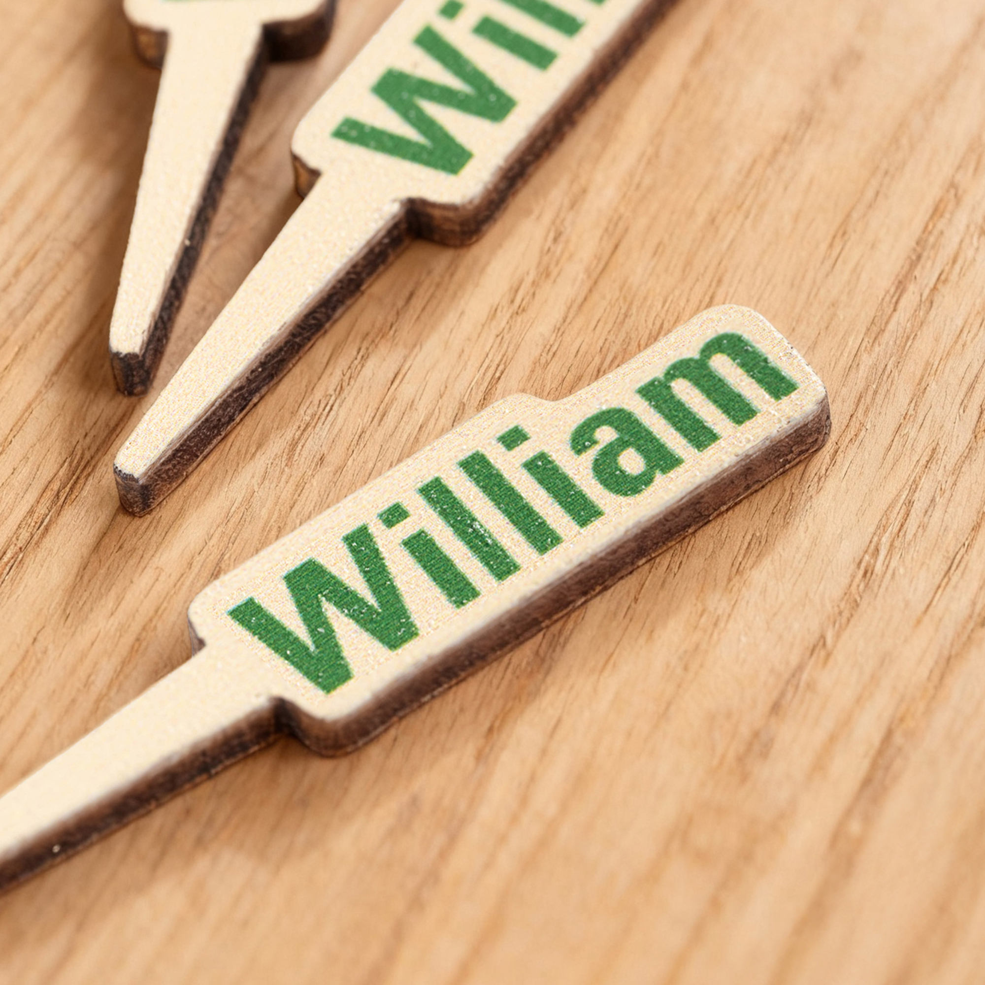 Personalized Multicolor Name Wooden Cribbage Pegs Set of 3 Board Game ...