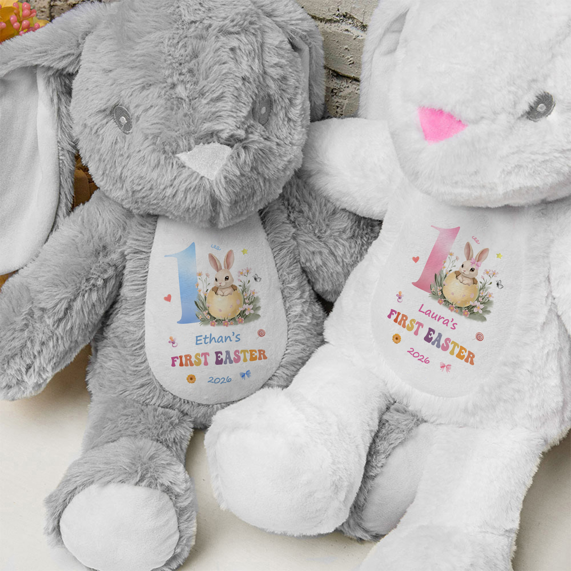 Personalised First Easter Eggs Peter Rabbit Cute Plush Stuffed Animal ...
