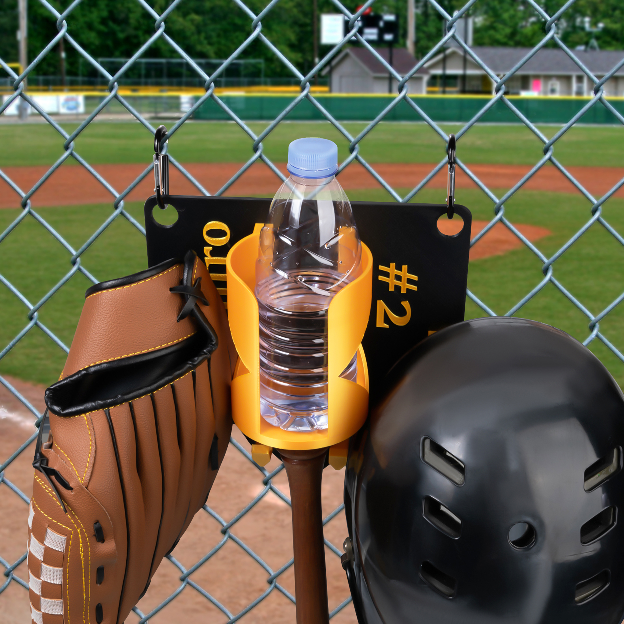 Personalized Multicolour 3D-Printed Text Baseball Home Plate Dugout ...