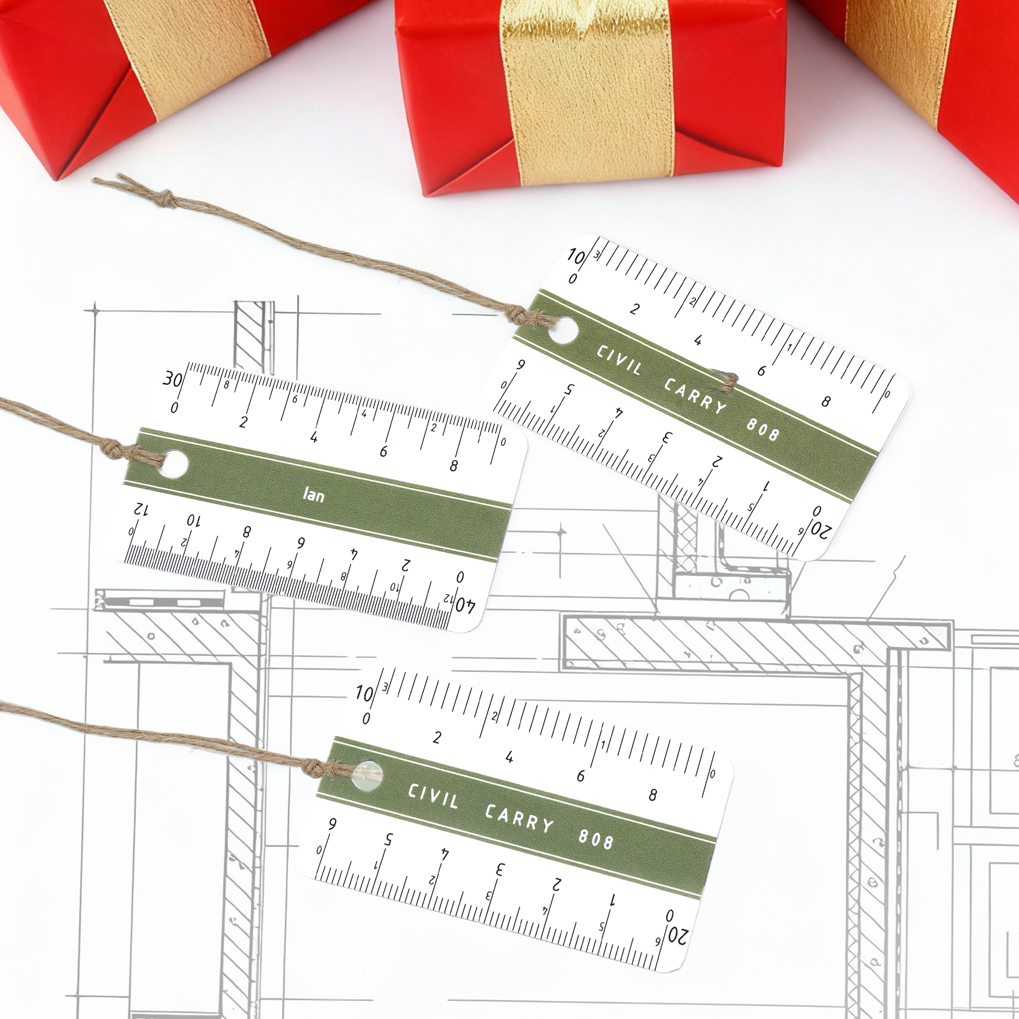 Personalized Civil Engineering Vehicle Mini Scale Christmas Ornament ...