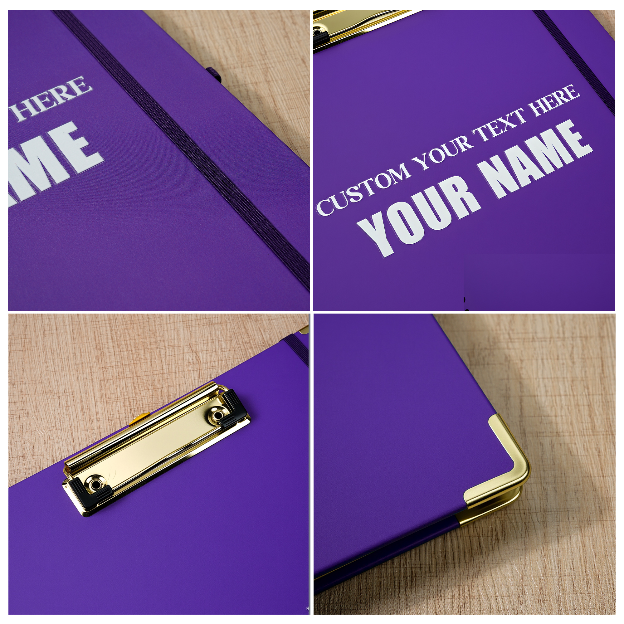 Personalized Multicolour A4 Clipboard with Title PP Inner Page and ...