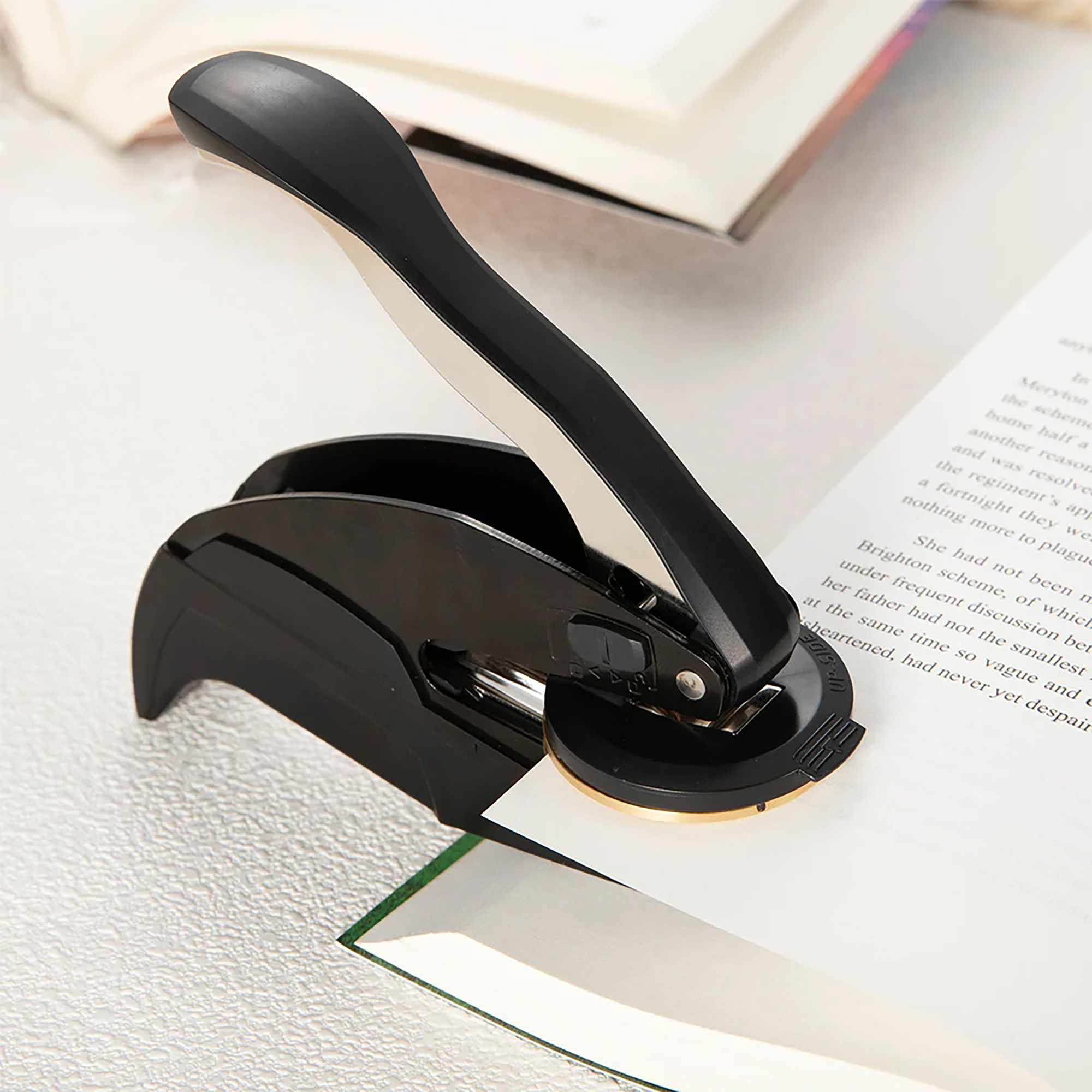 Personalized Career Emblem Book Embosser Hand Held Embosser Embossing ...